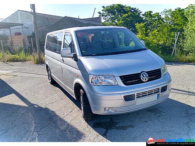 Volkswagen T5 Transporter Shuttle Larga 2004 - Girona / Gerona ...