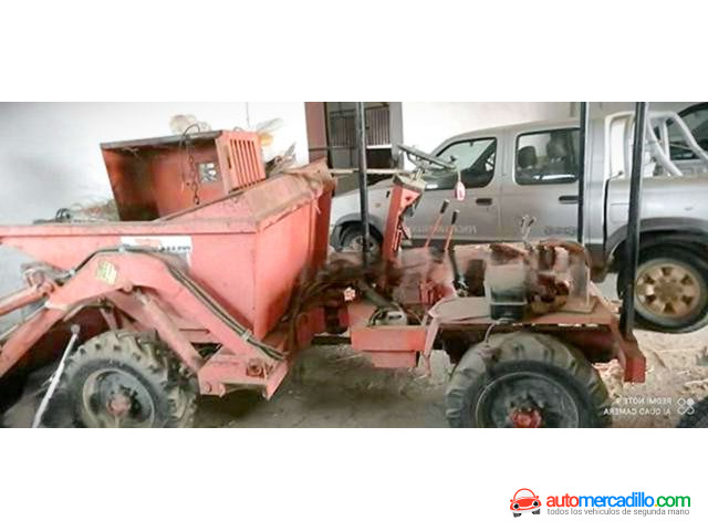 Dumper Multitor 2500 Tracción A las Cuatro Ruedas con Pala - Escalona - AutoMercadillo.com